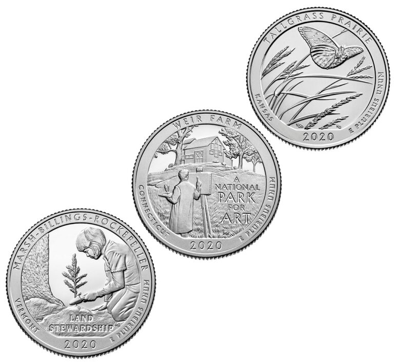 Worldcoins United States of America 25 Cent - Hansmunt