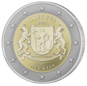 Euromunten / Litouwen / 2021 / 2 Euro / Coincard / Dzukija - Hansmunt